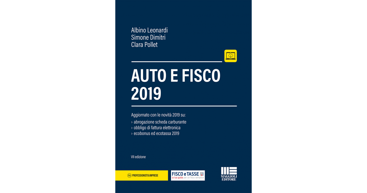 Auto e fisco 2019 - Libro di carta - FISCOeTASSE.com