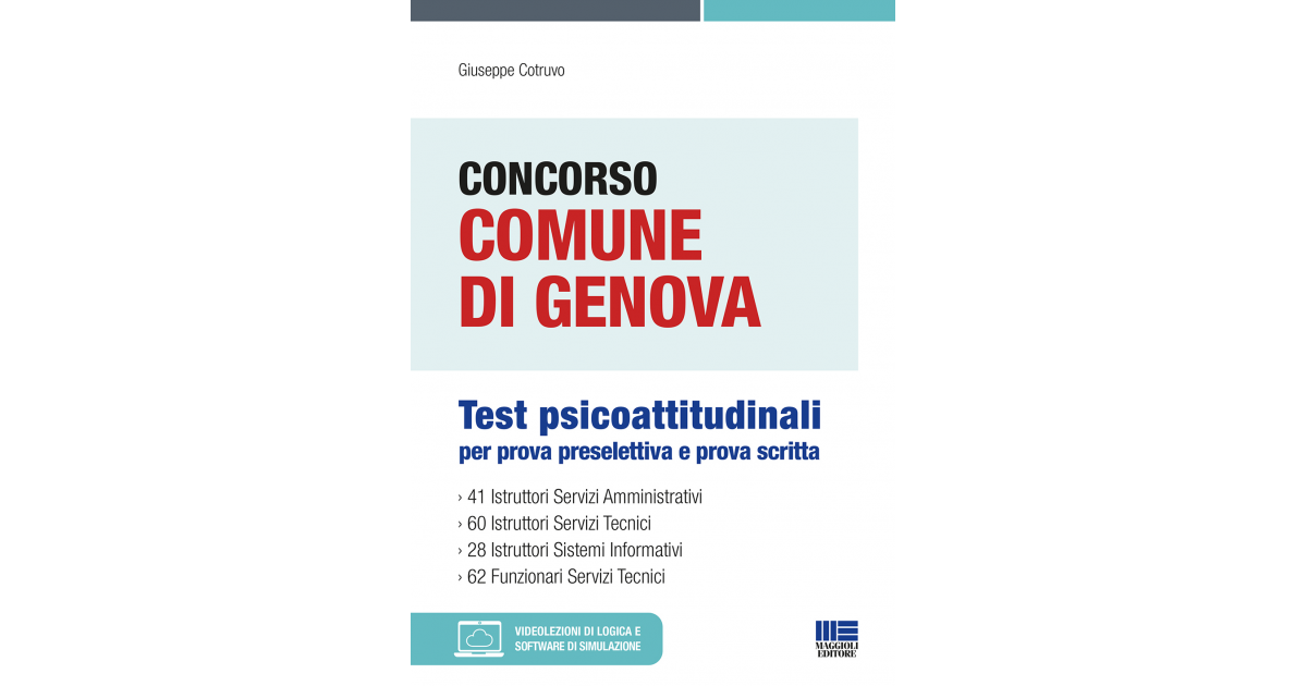 Concorso Comune di Genova Test psicoattitudinali - FISCOeTASSE.com